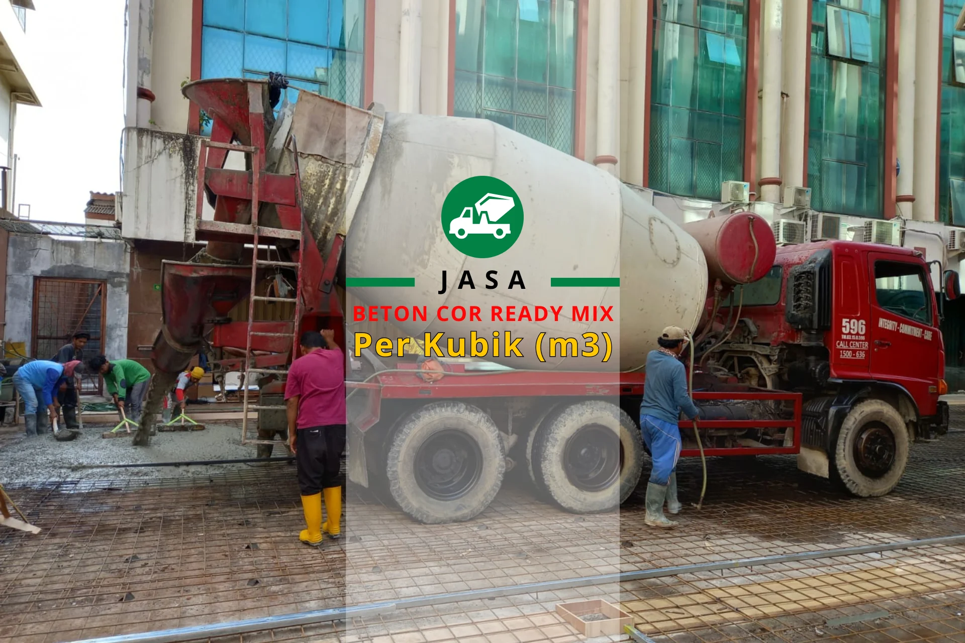 Jasa Pengecoran Beton Readymix Per Kubik (m3) Termurah 2026 - Beton ...